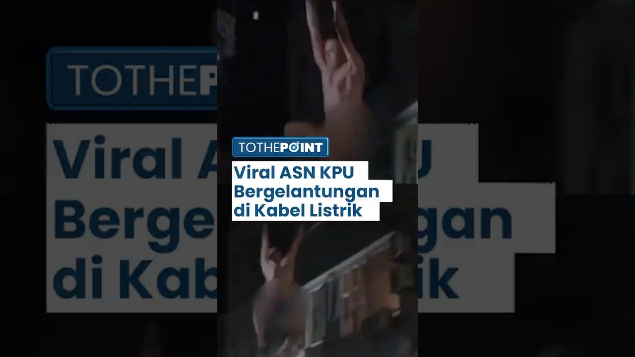 Viral Video Pria hanya Pakai Pakaian Dalam Bergelantungan di Kabel ...