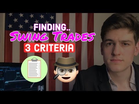 3 Criteria for Finding Swing Stocks📝