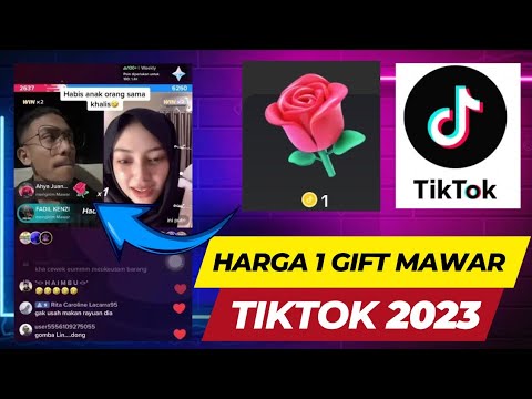 Berapa Harga Gift Mawar di Tiktok 2023?