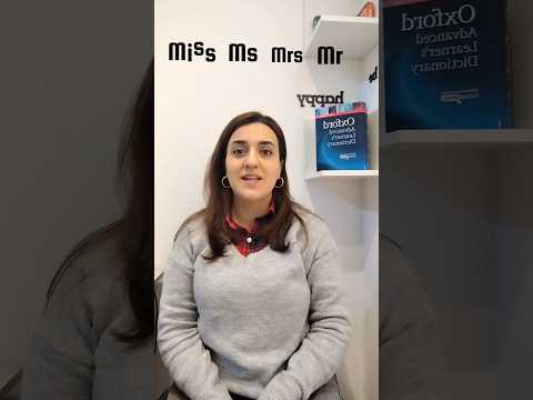 Mr / Mrs /Ms or Miss? #easyenglish #DailyEnglish #fluentenglish #onlineclasses #GeneralEnglish