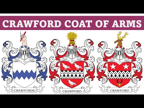 Crawford Coat of Arms & Family Crest - Symbols, Bearers, History