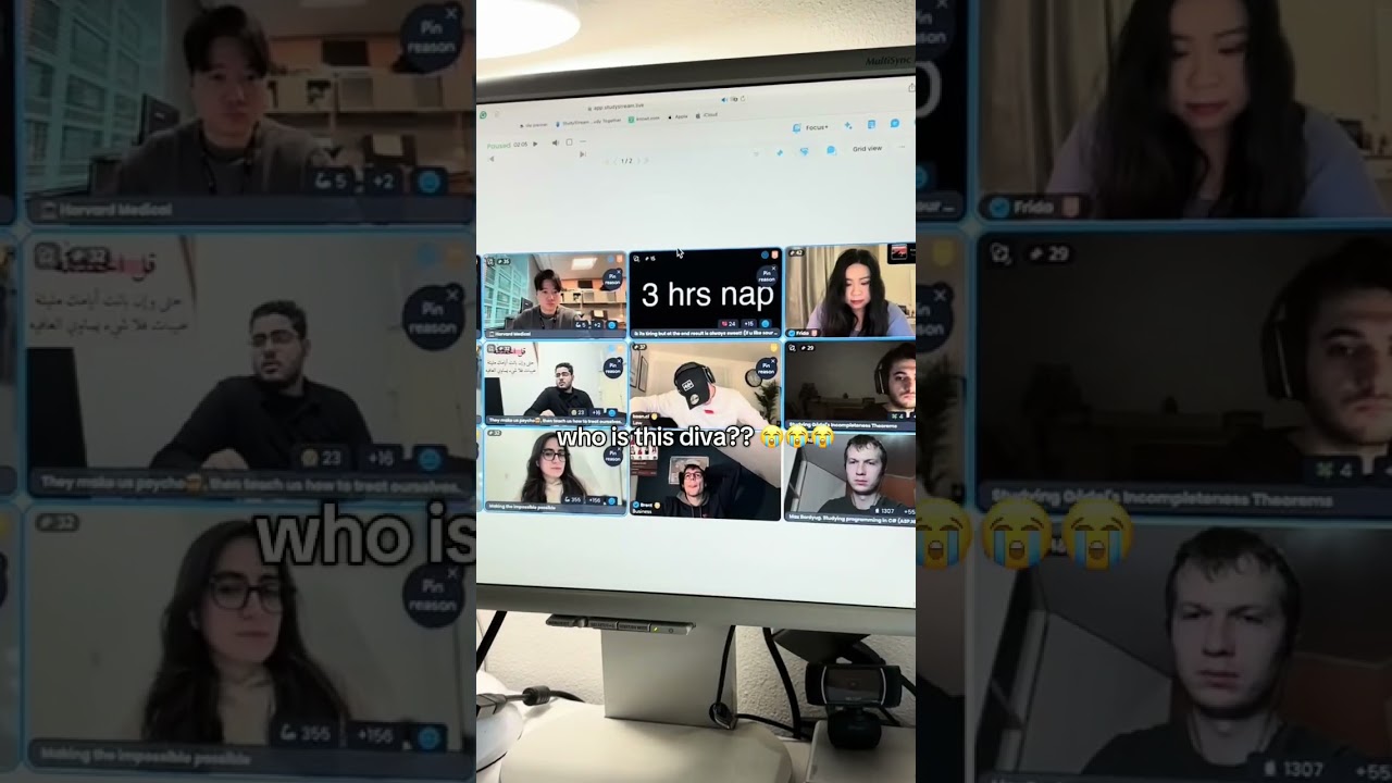 that's one way to use your StudyStream hours ig 🤨😴