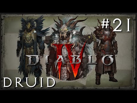 Diablo IV Open Beta - Map Exploration and Lilith Statue Collection! - Druid Gameplay - Part 21