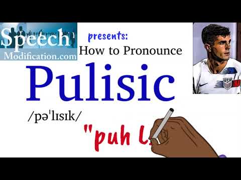 How to Pronounce Christian Pulisic