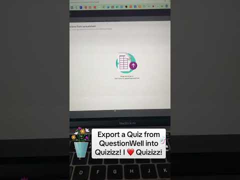 Export QuestionWell Quizzes to Quizizz