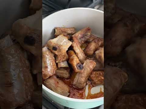I made Ding Tai Fung inspired pork ribs #asianfood