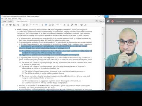 CPA - Audit - Lec 3 - Module 1 - الحصة الثالثة من مادة المراجعة - الفصل الأول