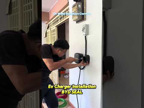 BYD Seal Pemasangan EV Charger ✅ #reels
