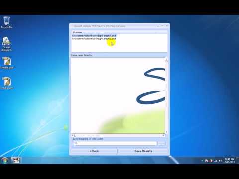 How To Use Convert Multiple PSD Files To JPG Files Software