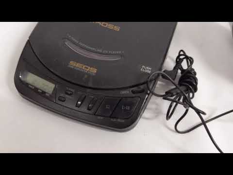Koss CDP402 "Super Slim" Portable Compact Disk CD Player | Reverb