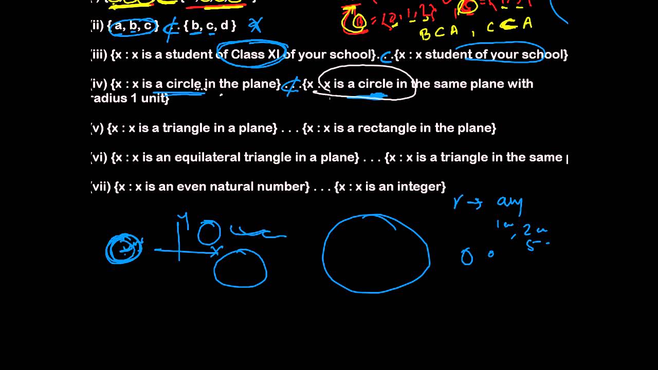 SubSet Separating Exercise - Set Theory Problem Solved