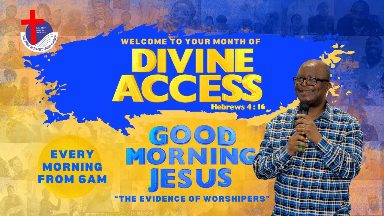 LIVE: #GOOD_MORNING_JESUS | #GMJ SEASON 2026 | #TheEvidenceOfWorshipers | #GodCanBeTrusted | #DAY95