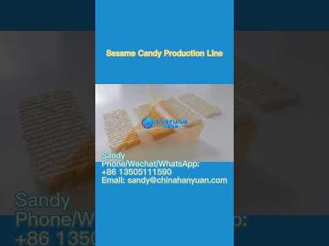 Sesame Snaps Machine Sesame Snaps Production Line