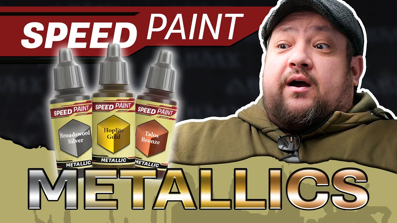 SPEEDPAINT METALLICS | The Easiest and Fastest Metallics to date!