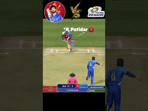 R.Patidar hits a long six 💀🥶 #ipl #cricket #shorts