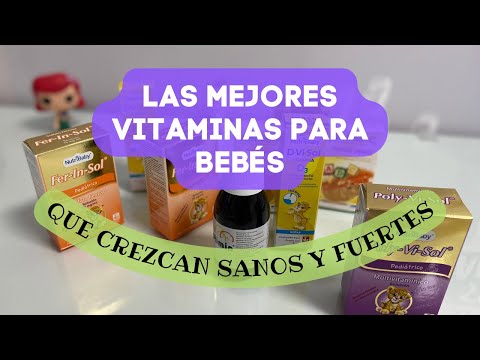 Vitaminas que todos los niños deben tomar para crecer fuertes y sanos