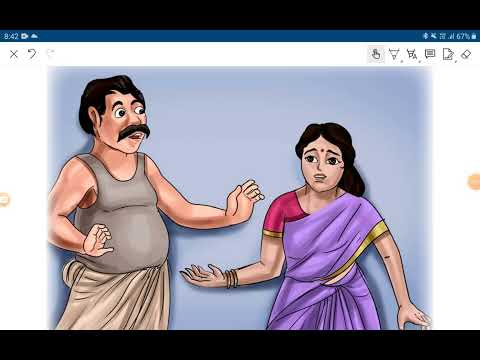 The Nose Jewel Story in Tamil ||8th English unit 1 prose
