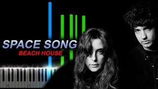 Beach House - Space Song by Piano Go Life Hoja