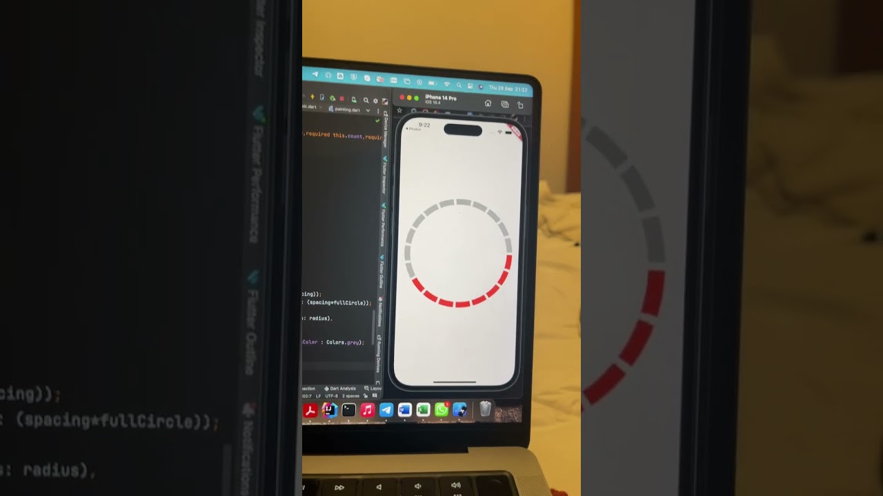 Draw Story/Status view arc with Flutter  #coding #flutter #androiddevices #dart #android