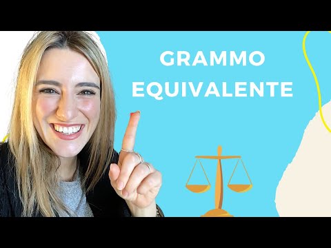 Grammo equivalente - Come si calcola?