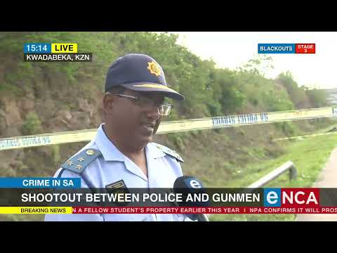Crime In SA | Shootout between police and gunmen