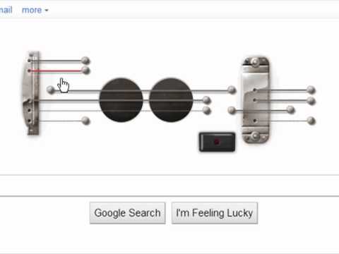 Google Honors Les Paul With Interactive Logo