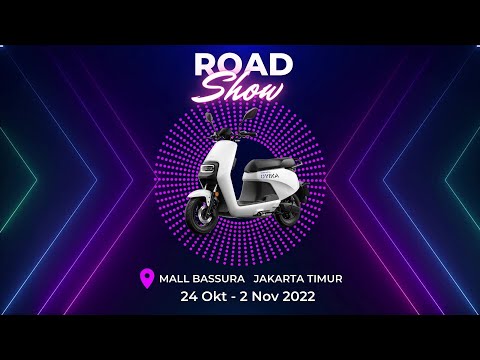 Road Show Oyika di Mall Bassura #oyika #roadshow #motorlistrik #bateraimotorlistrik