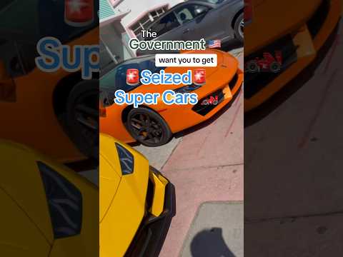Testing how the government auctions off seized Lamborghinis from Criminals for REALLY Cheap…