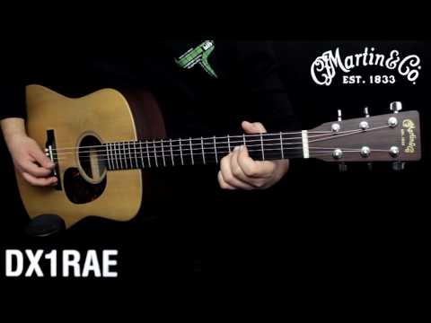 NEW! Martin X Series Custom DX1 Dreadnought Acoustic | Reverb
