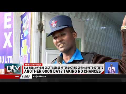Business owners tighten security over protest fears