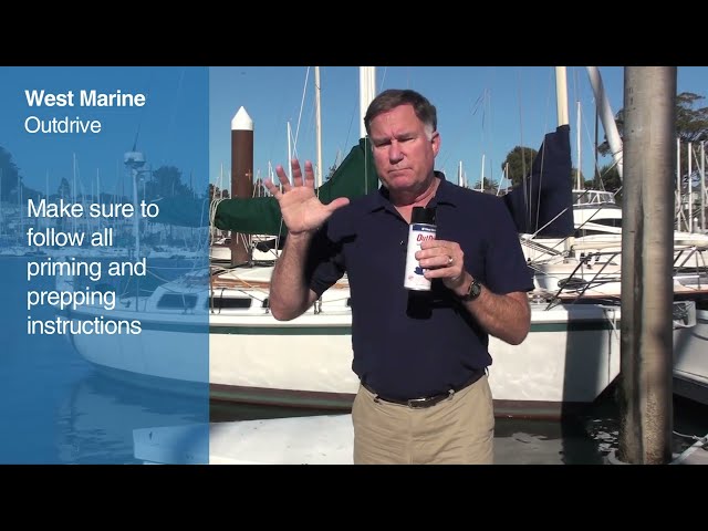 WEST MARINE Outdrive Antifouling Spray Paint