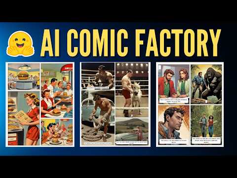 How I Made a Comic Book with AI!!! My Review of AIComicFactory.com