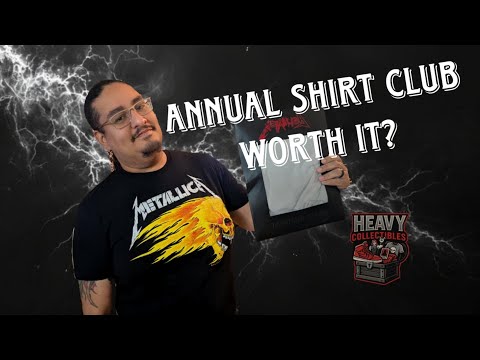 Metallica's Annual T Shirt Club Review