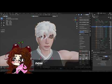 VRCHAT| how to rig hair! (scratch made)