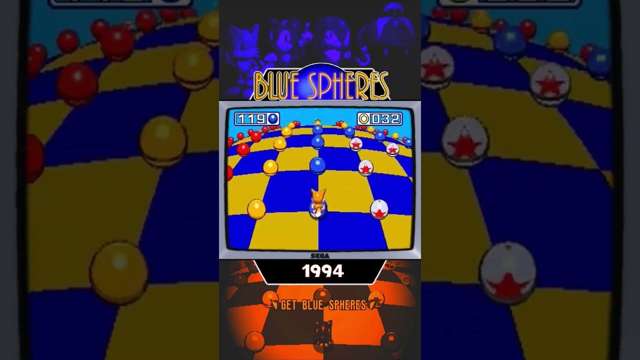 25  Blue Spheres   SONIC IN A MINUTE