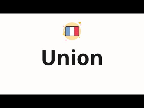 How to pronounce Union