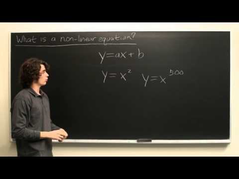 What Is a Non-Linear Equation?