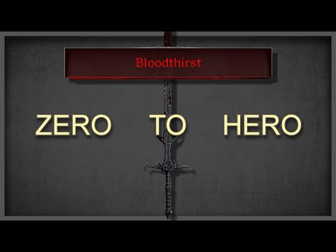 I ran Bloodthirst with NOTHING...