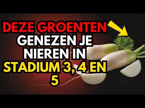 De 5 beste groenten om creatinine te verlagen en je nieren te genezen.
