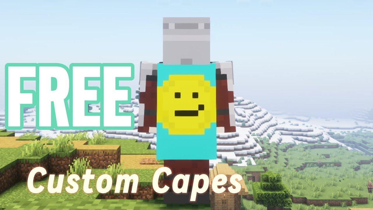 Make your own FREE Custom Cape for Minecraft