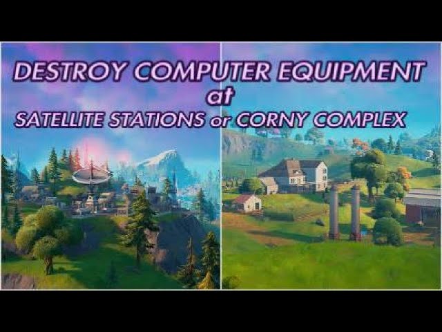 Where to destroy computer equipment at satellite stations or Corny ...