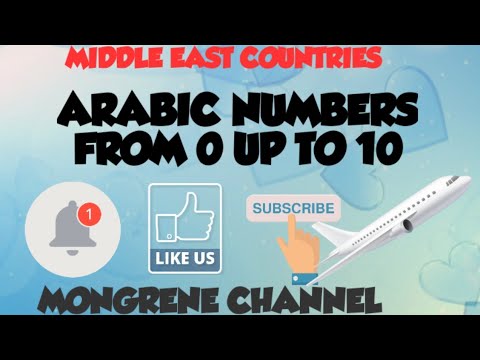 ARABIC NUMBER'S FROM 0-1 UP TO 10 (  ENGLISH TRANSLATION ARABIC )