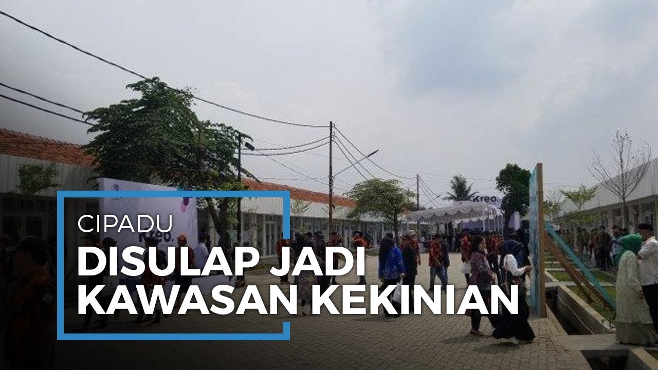 Kawasan Tekstil Konvensional Cipadu Tangerang Disulap Kekinian - Tribun ...