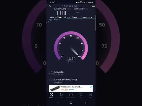 Speedtest Movistar Colombia 5G #5g #movistar #colombia #speedtest #medellin