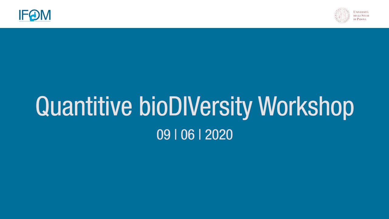 Quantitive bioDIVersity Workshop