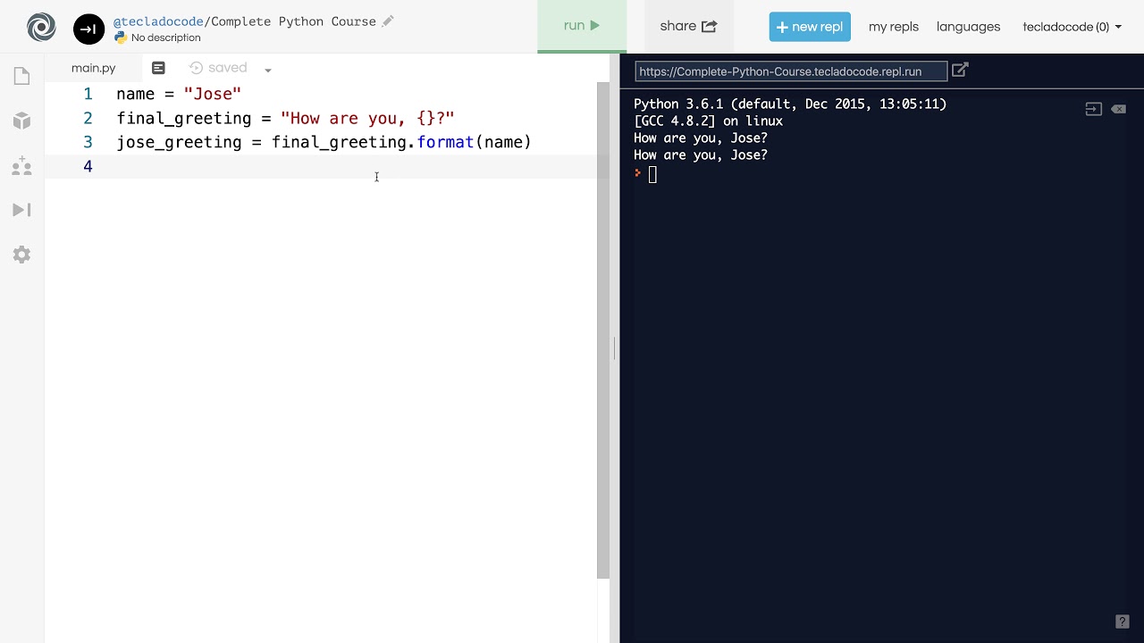 video1 8 Python string formatting