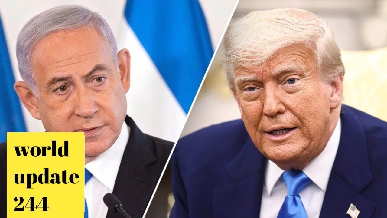 Trump pushing Israel-Hamas ceasefire ahead of Netanyahu visit | worldupdate244