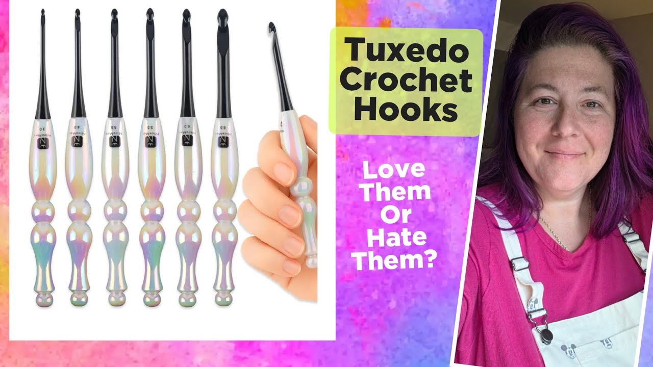 Black Tie Crochet hooks