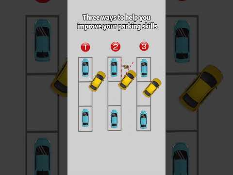 3 Types of Parking Explained! 🅿️🚗 #ParkingSkills #DrivingTips #LearnToDrive