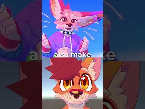 PS1 VRCHAT AVATAR #vrchatfbt #furry #vrchatavatar